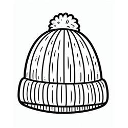 Coloriages Bonnet (Objets) – Dessins à colorier – Coloriages à Imprimer ...